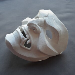 Kabuto Japanese Hannya Mask.mask Samurai. - Etsy