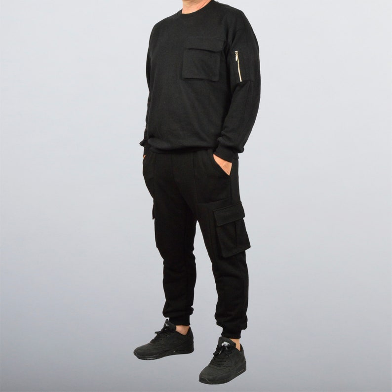 Men's Tracksuit With Cargo Pockets. - Etsy