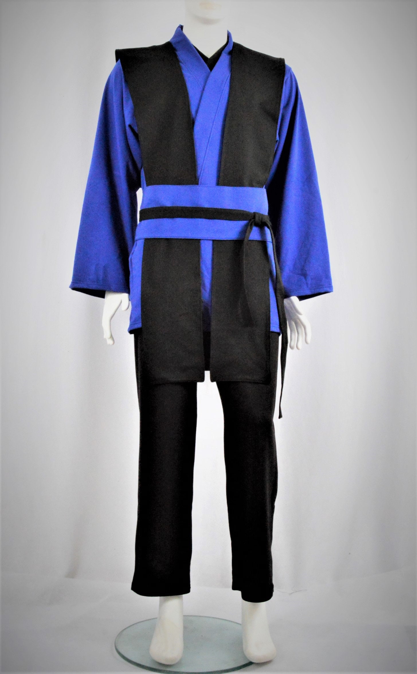 Sith Costume. Cosplay Costume. Halloween Costume. Blue Warrior - Etsy