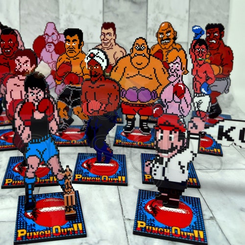Mike Tyson's Punch-out Sprites Nintendo Video Game - Etsy