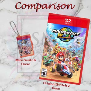 Nintendo Switch 2 Reddish Mini Game Case | Keychain - Etsy