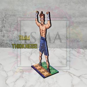 Super Punch-out Inspired Wooden Sprites | Retro Gaming Art - Etsy
