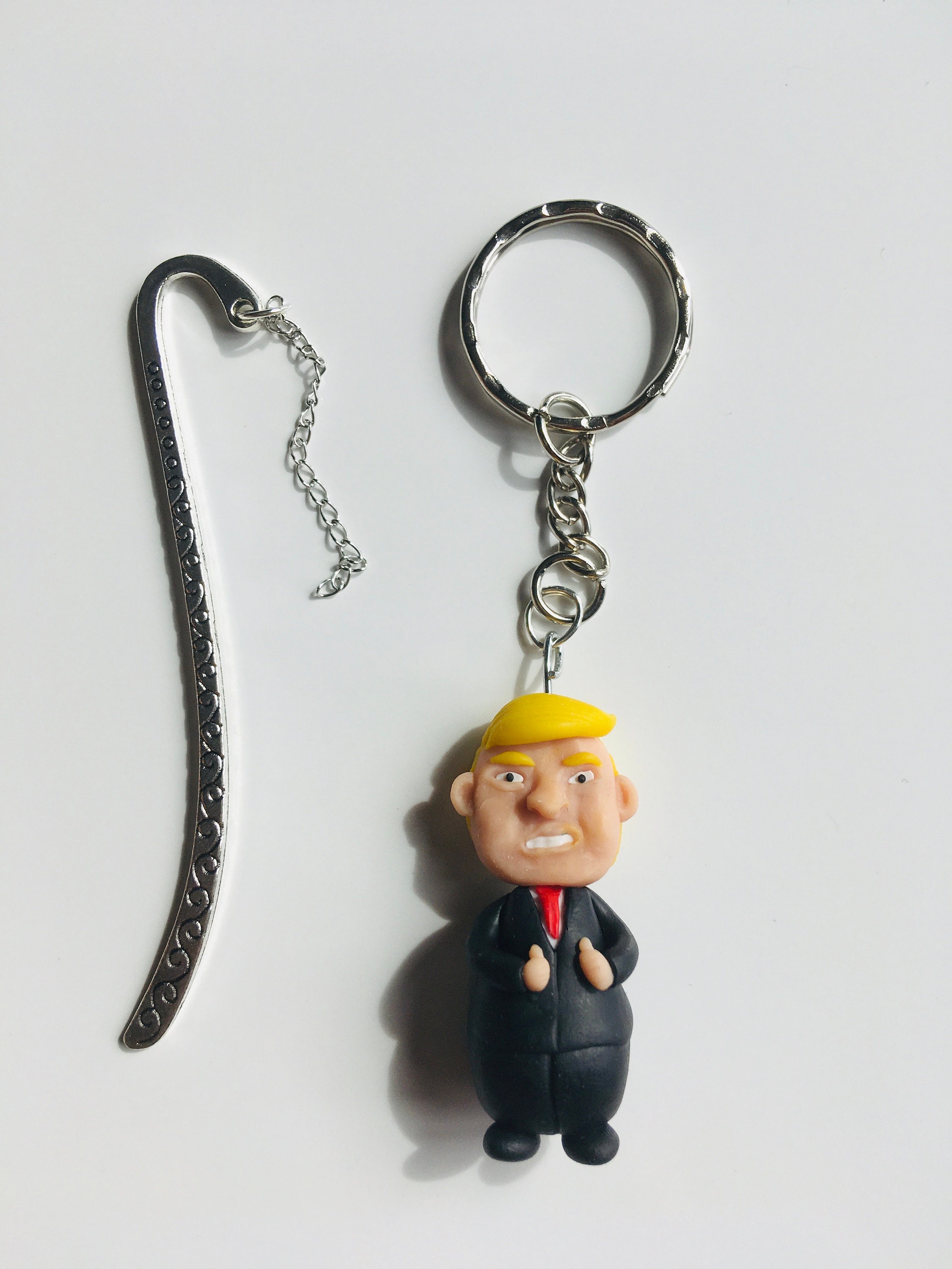 Handmade Donald Trump Keychain Handmade Joe Biden Keychain - Etsy UK