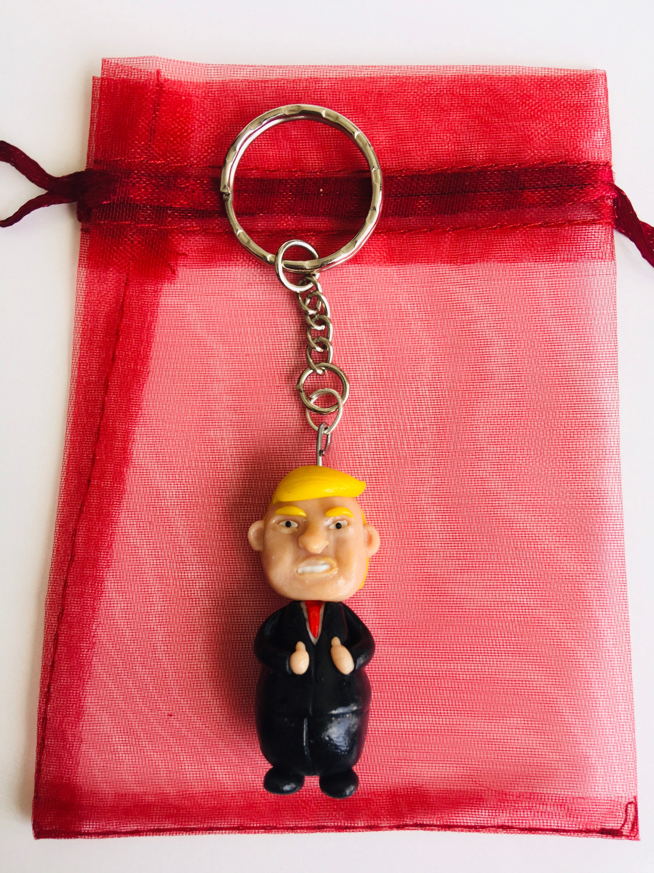 Handmade Donald Trump Keychain Handmade Joe Biden Keychain - Etsy UK