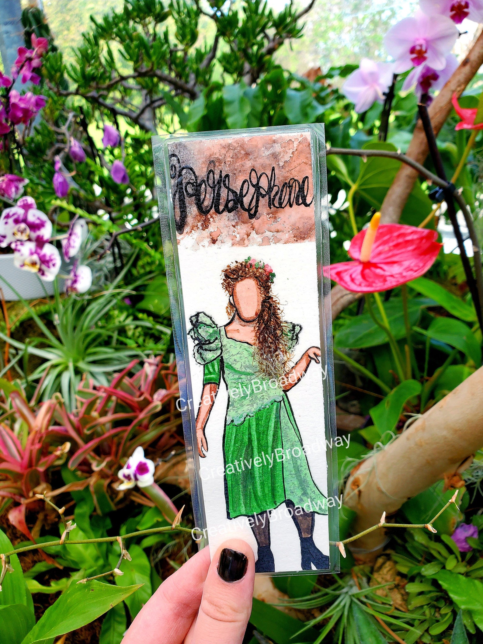 Hadestown Handmade, Watercolour, Broadway Bookmarks, Musical Theatre - Etsy