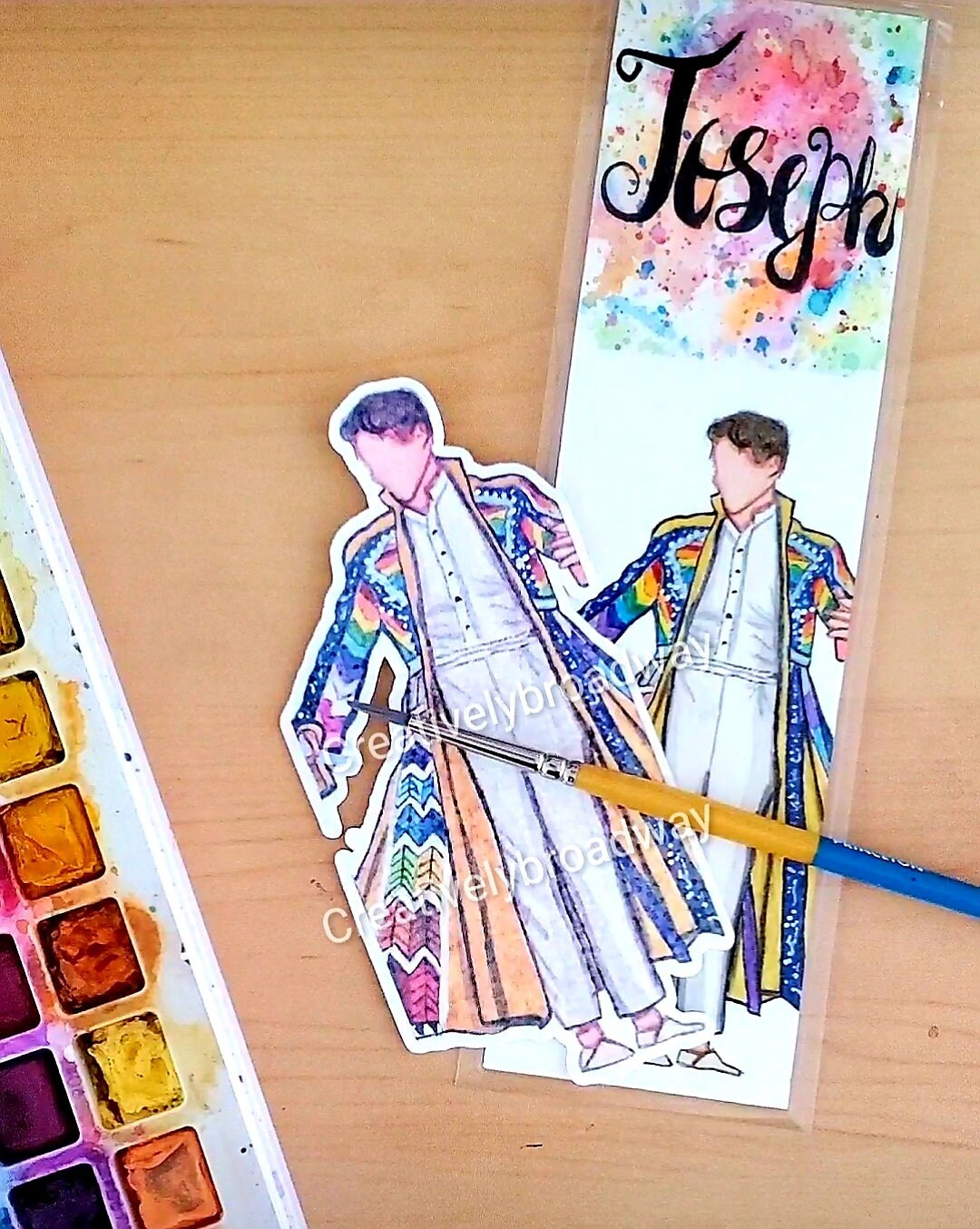 Joseph and the Amazing Technicolour Dreamcoat Handmade Holographic ...