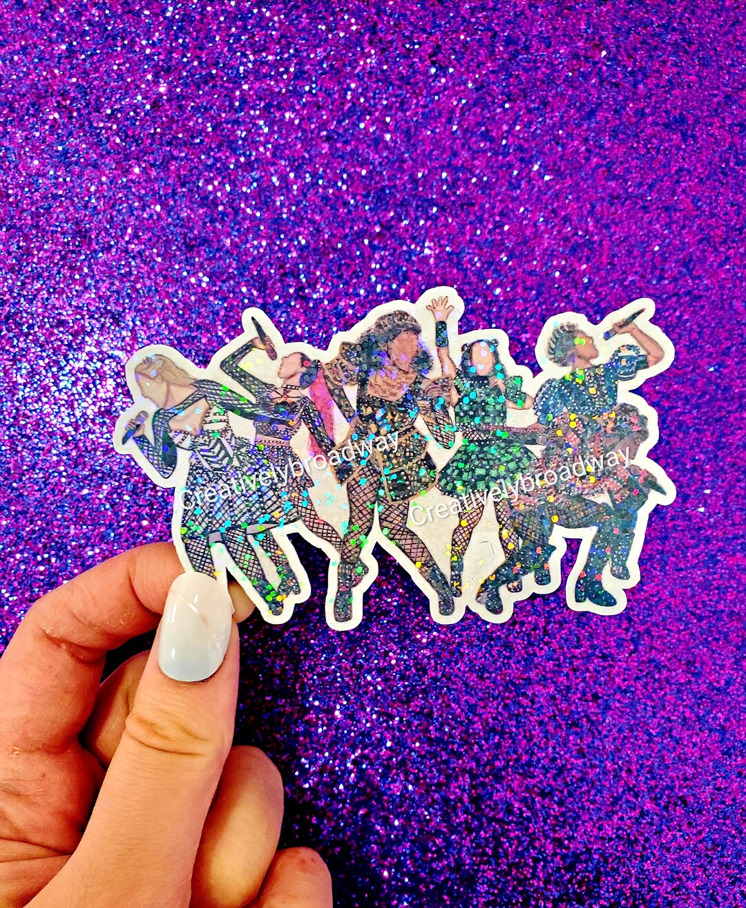 Six: the Musical Handmade Holographic Broadway Sticker - Etsy