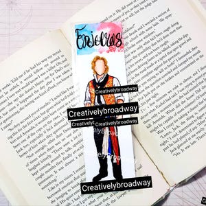 Les Miserables: the Musical Handmade, Watercolour, Broadway Bookmarks ...