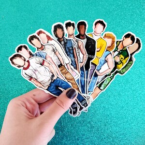 The Outsiders: the Musical Watercolor Handmade Stickers, Holographic ...