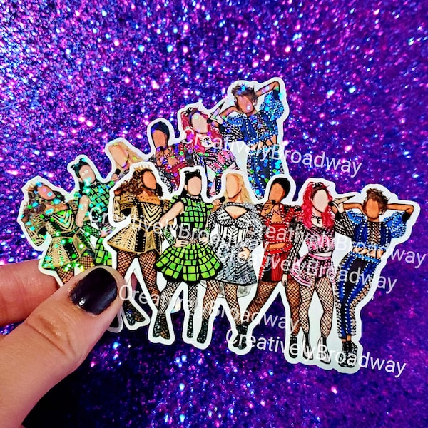 Six the Musical Stickers - Etsy