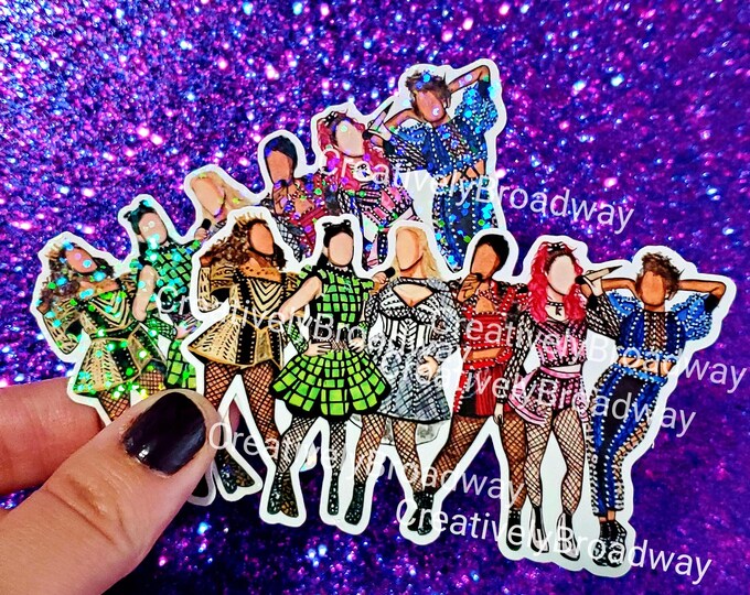Six Musical Queens!, Tudor Stickers, Six Wives, Broadway, Musical ...