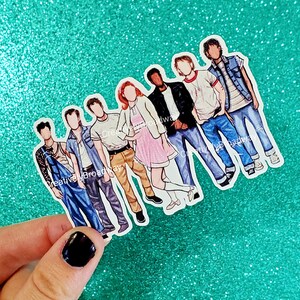 The Outsiders: the Musical Handmade Holographic Broadway Sticker - Etsy