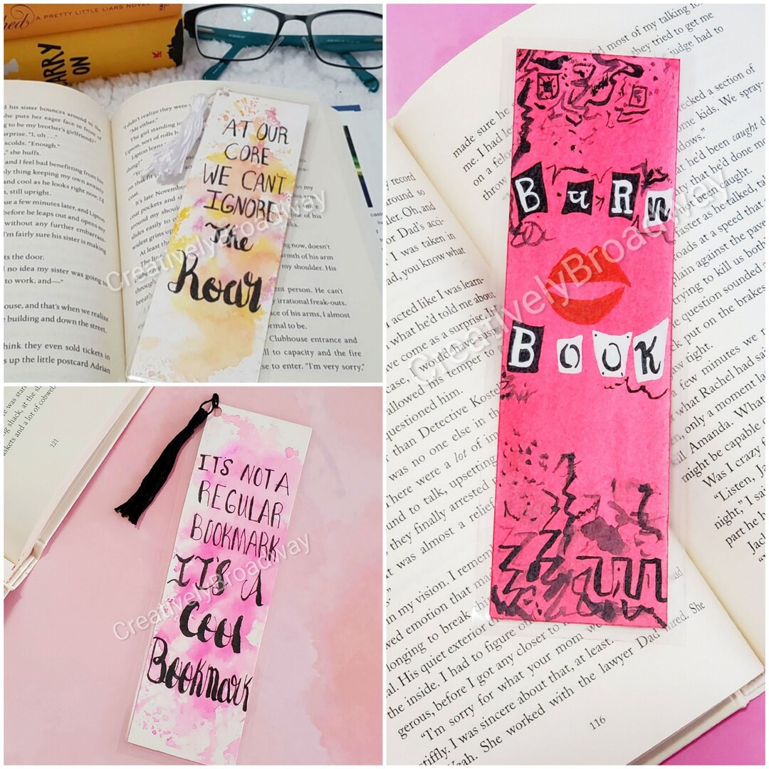 Mean Girls Inspired Quote/burn Book Broadway Bookmarks - Etsy Australia