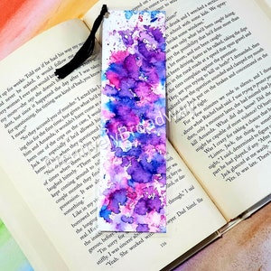 Pride Flags Inspired Handmade Watercolor Bookmarks, Pride Rainbow ...