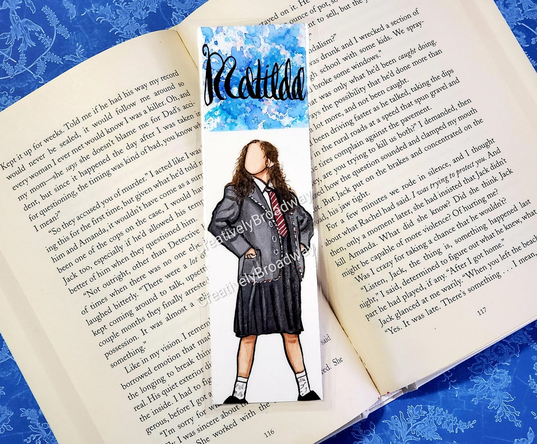 Matilda the Musical Inspired Handmade Watercolor Broadway/west End ...