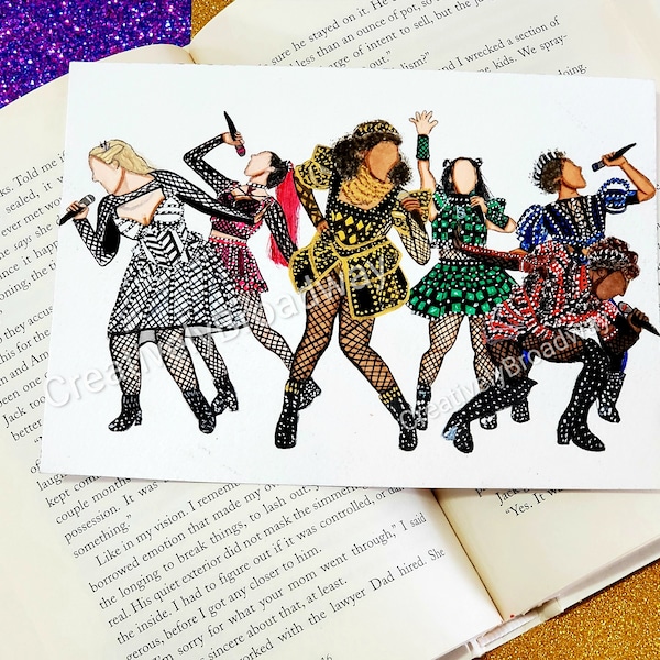 Six the Musical Poster - Etsy