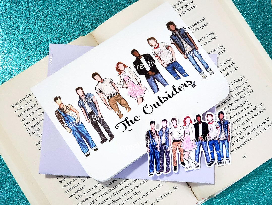 The Outsiders: the Musical Handmade, Watercolour Broadway Greeting Card ...