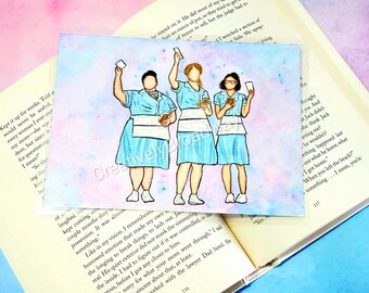Waitress Art Painting - Etsy