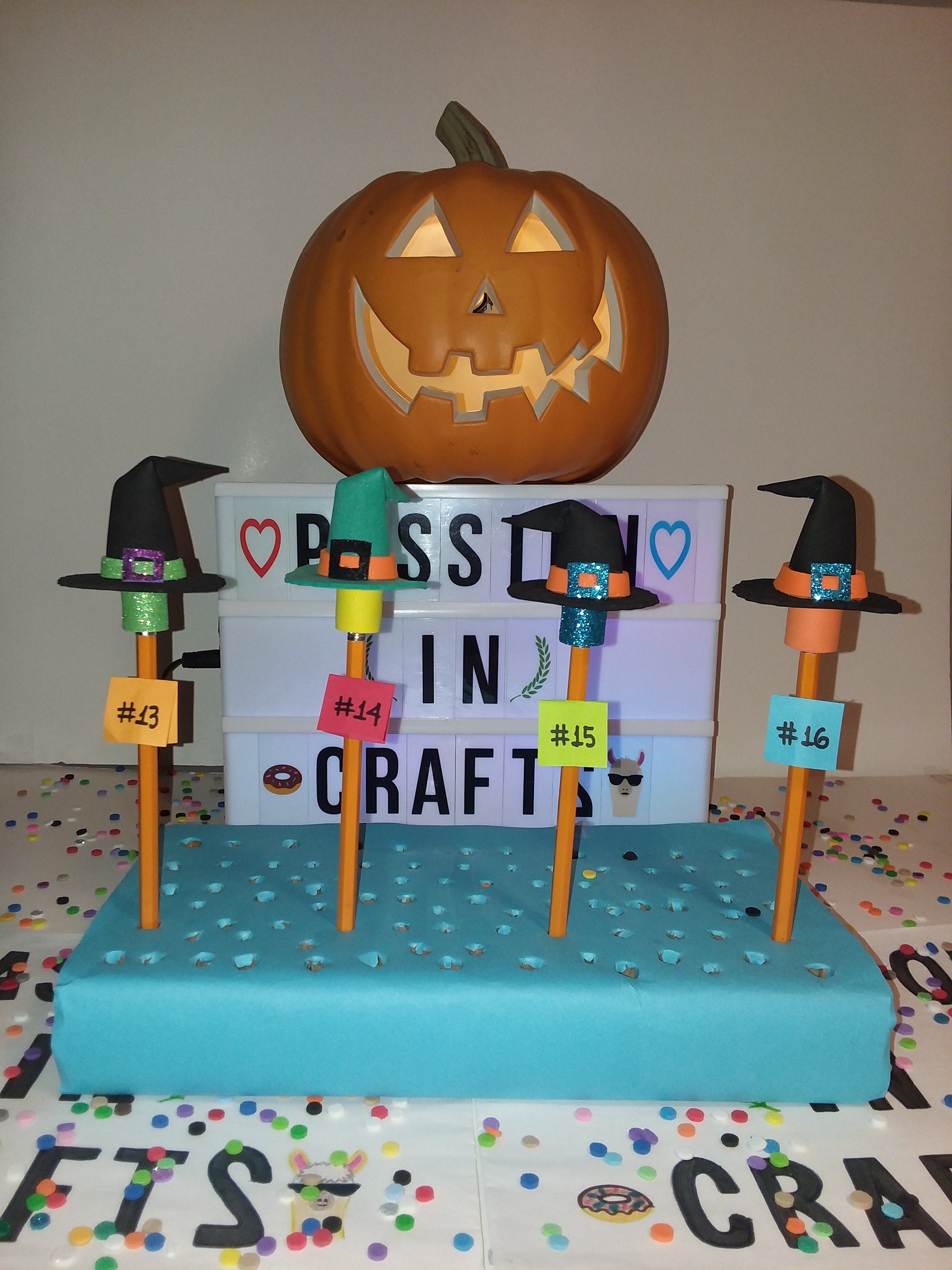 Pen and Pencil Toppers/halloween Pencil Toppers/witch Hat Pen Toppers ...