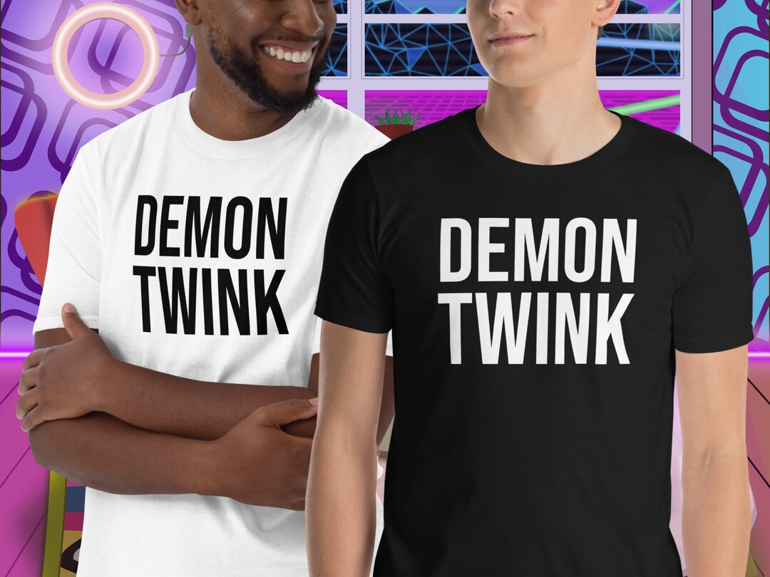 Demon Twink Short-Sleeve Unisex T-Shirt, LGBT Meme Tee, Gay Pride ...
