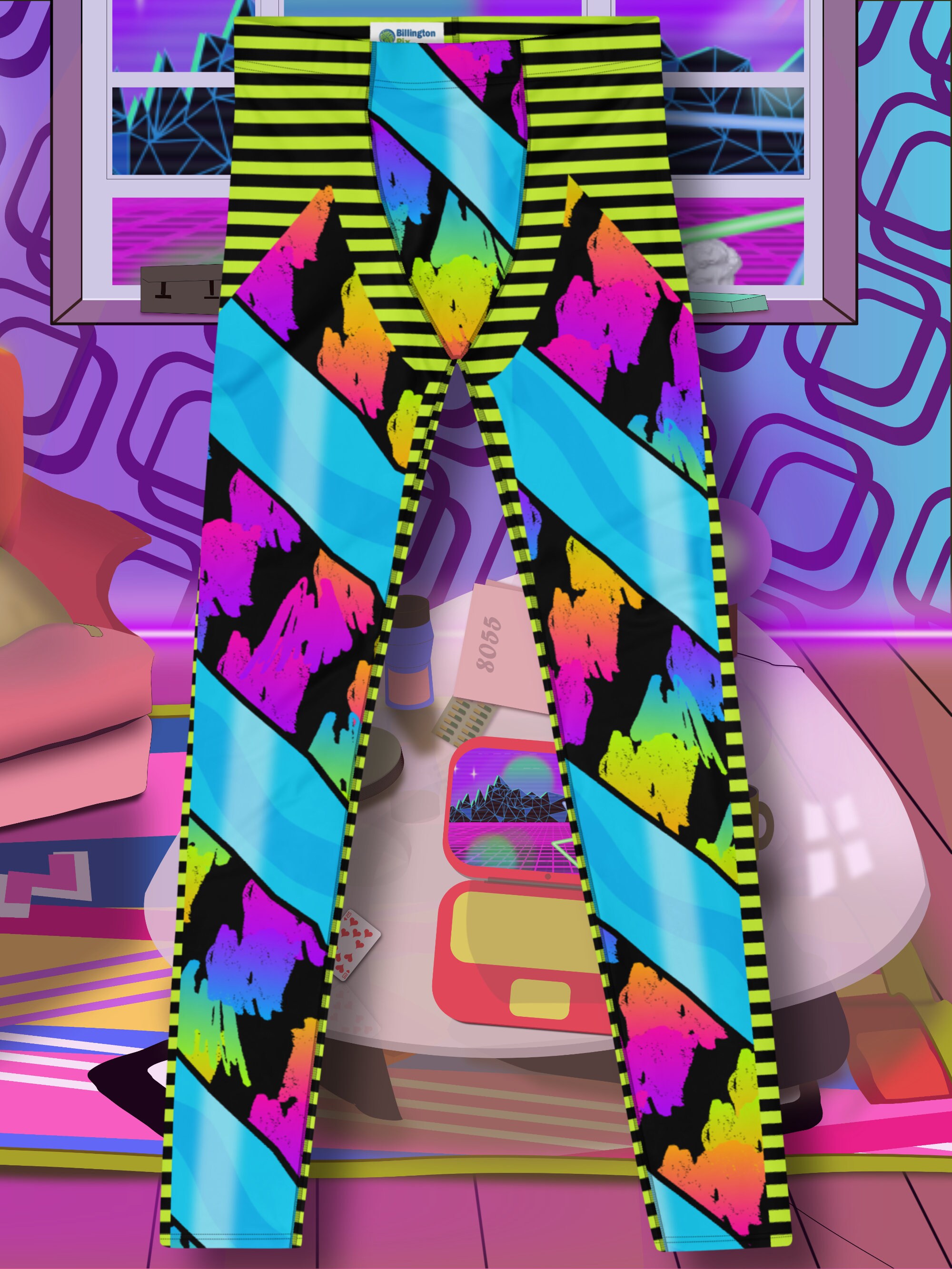 Mens Leggings Rainbowcore Cosplay Pro Wrestling Style Fashion - Etsy