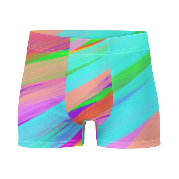 Patterned Men's Boxer Briefs Yume Kawaii Colorful - Etsy