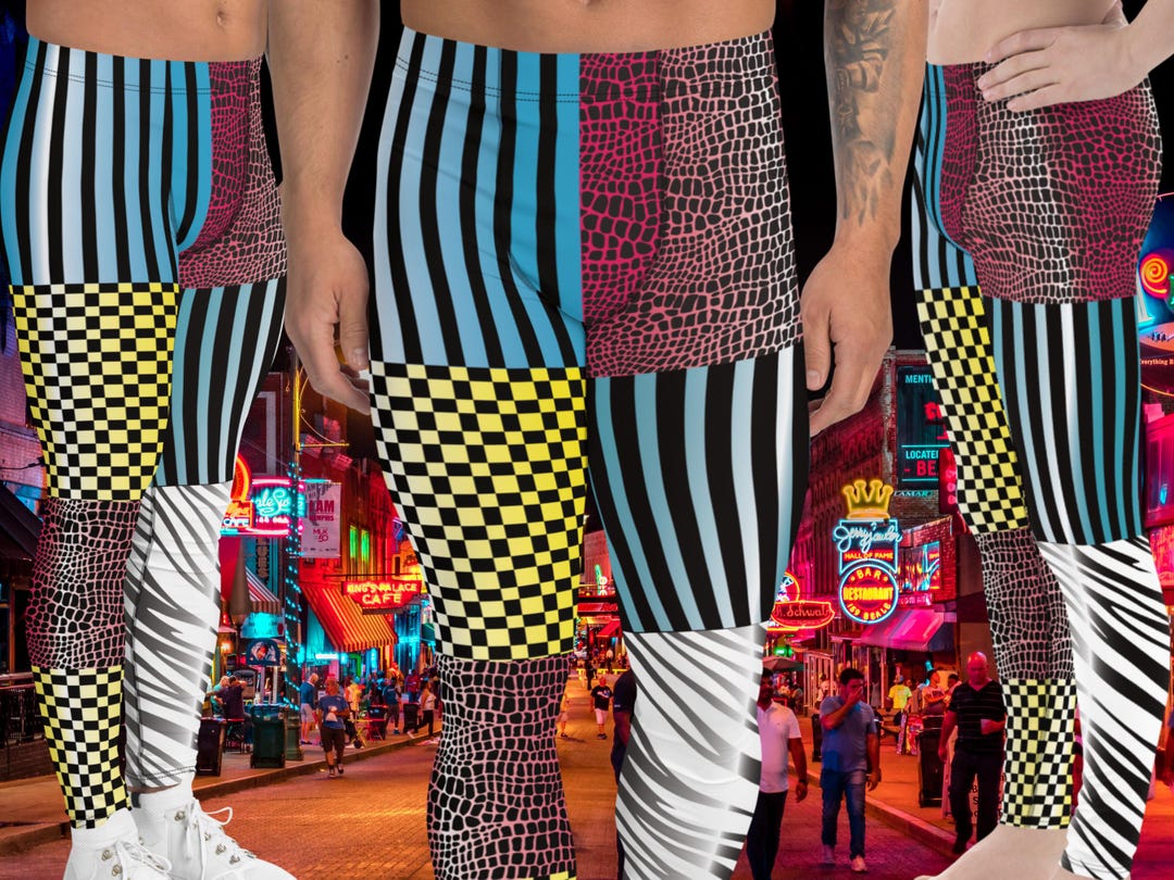 Mens Leggings, Futuristic Cosplay Outfit, Pro Wrestling Tights, BJJ ...