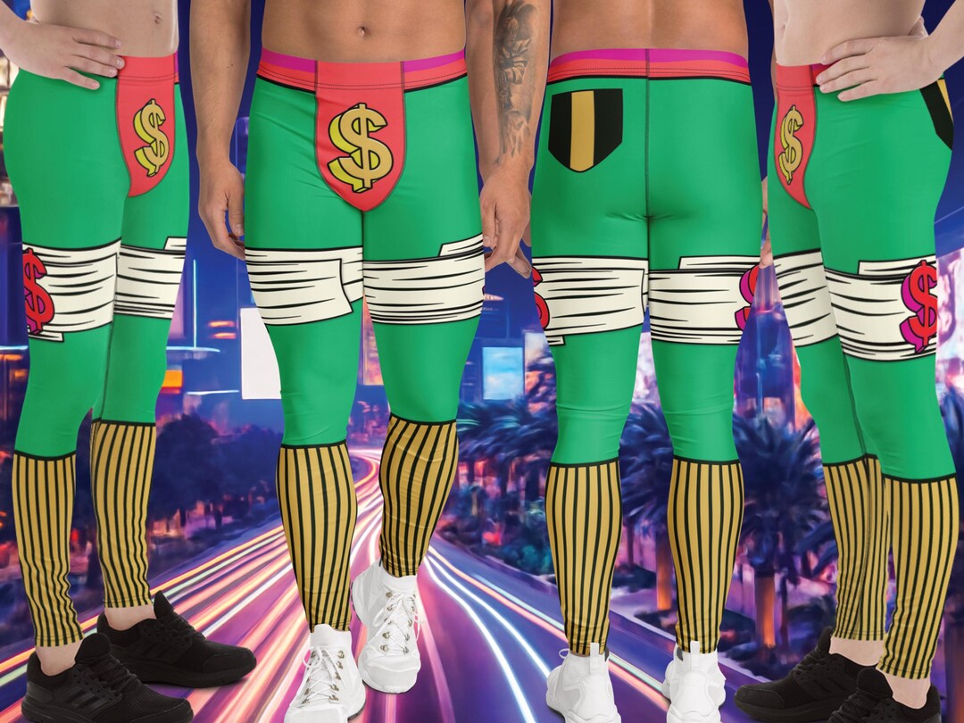 Ninja Cosplay Leggings: Anime Rave Meggings, Festival Costume - Etsy