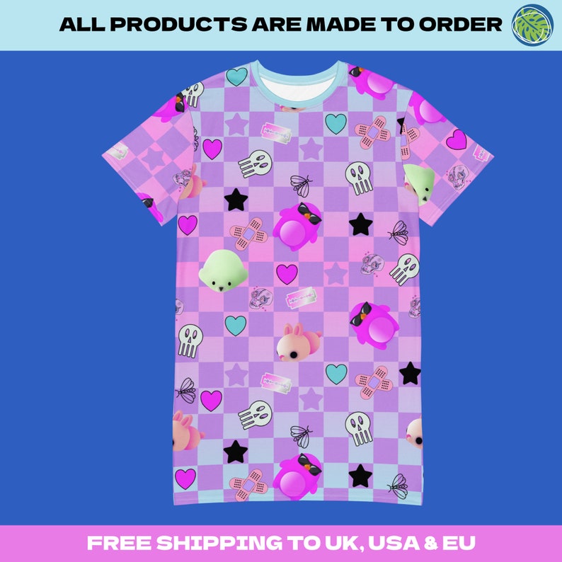 Pastel Goth Menhera Kei Dress Yami Kawaii Japanese Style - Etsy