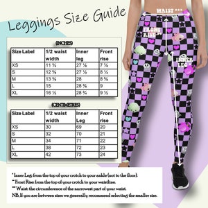 Leggings Pastel Goth Weirdcore, Yami Kawaii Fashion Tights, Spooky ...