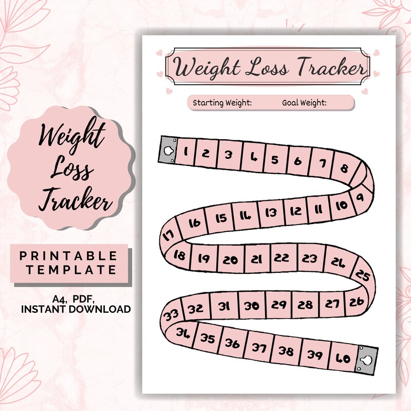 Weight Loss Progress - Etsy