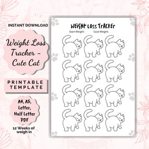 kitten weight chart template