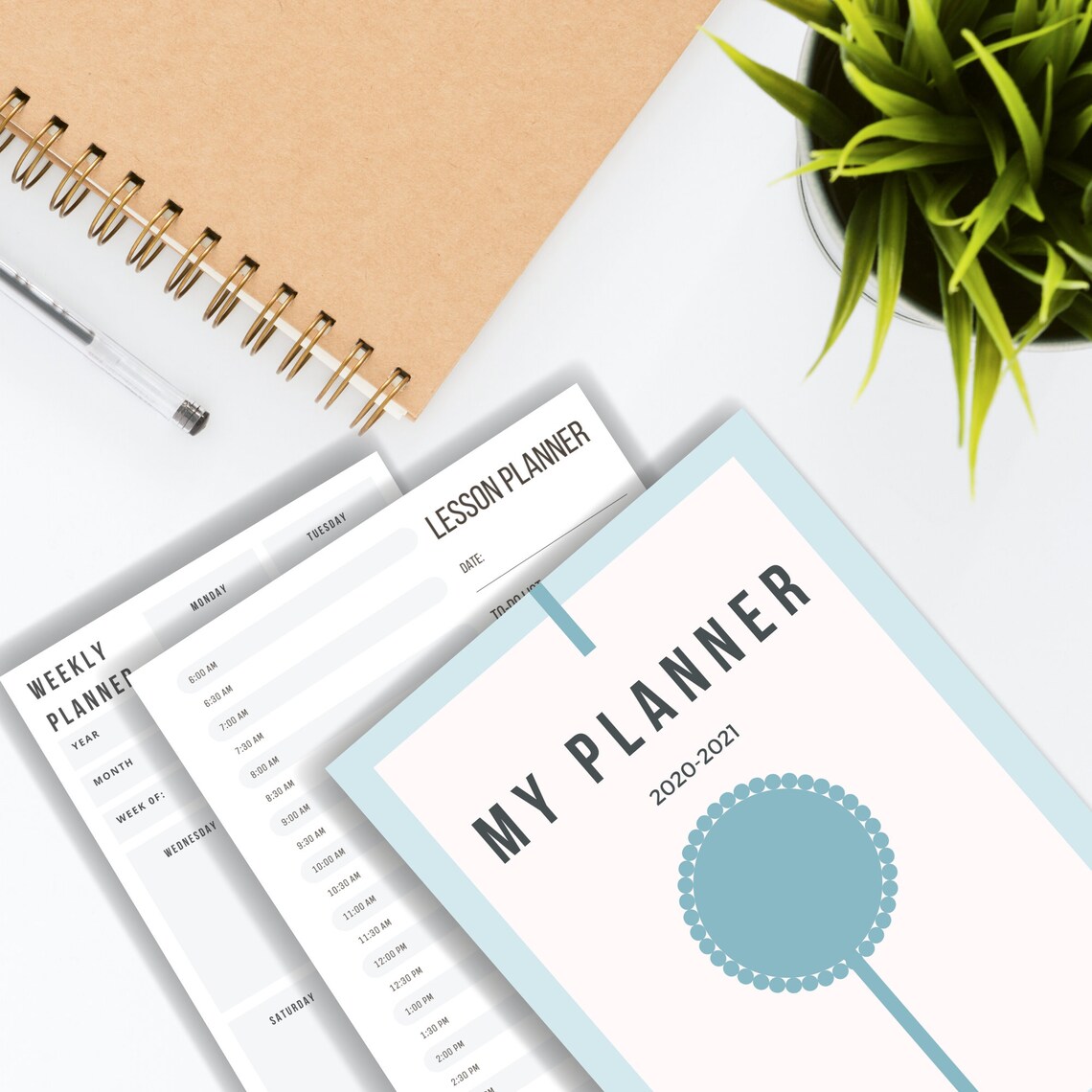 Weekly Class Schedule PDF A4, Weekly Planner PRINTABLE, Weekly ...