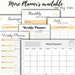 Weekly Class Schedule PDF A4, Weekly Planner PRINTABLE, Weekly ...