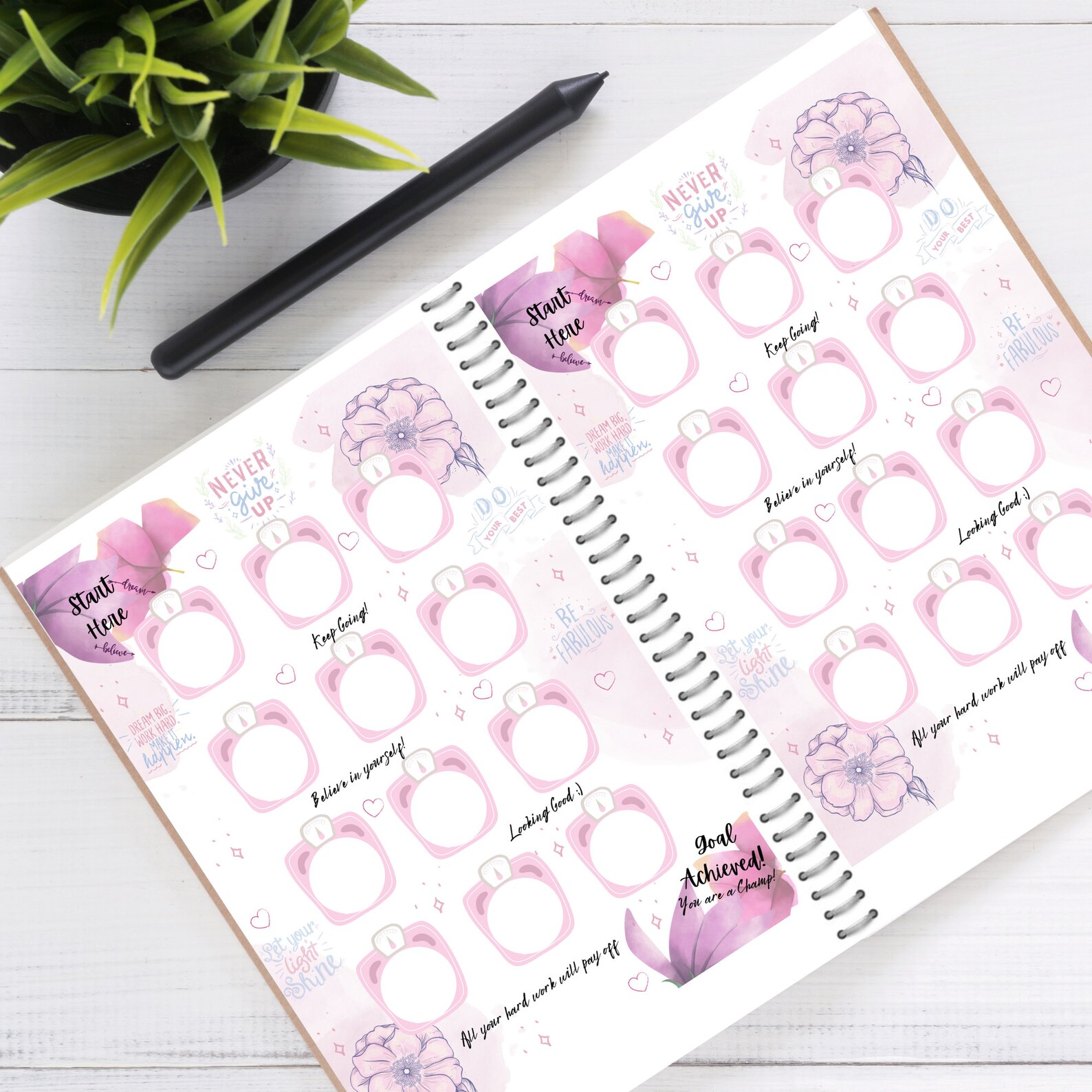 weight-loss-tracker-12-weeks-weight-loss-chart-motivational-etsy