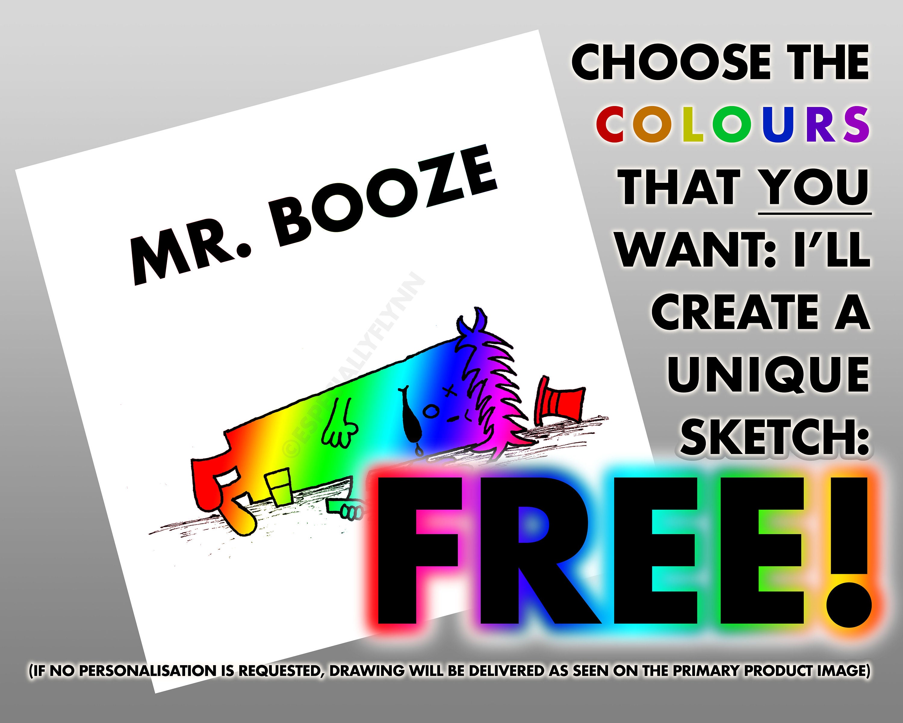 Mr. Booze Mug A Customisable and Inappropriate Mr Men - Etsy UK