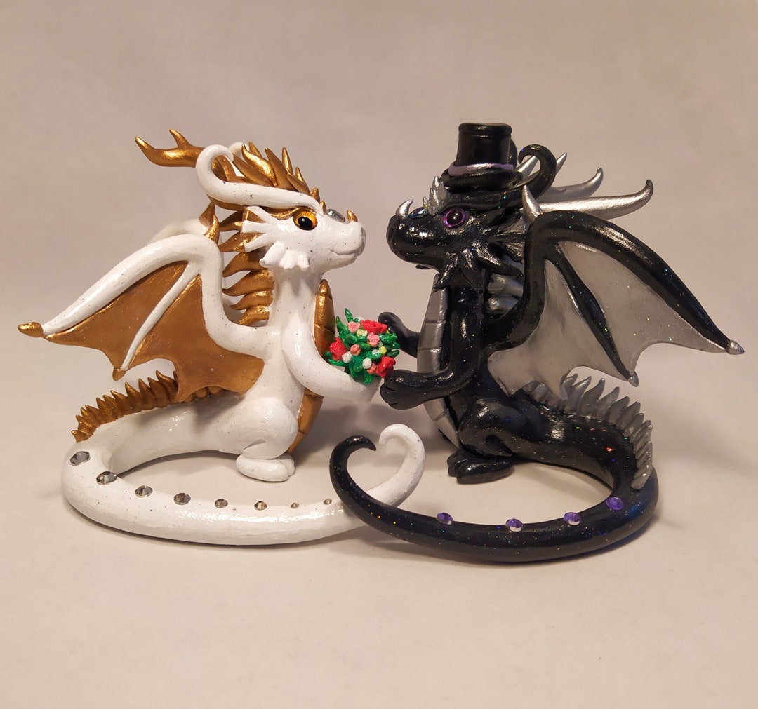 Custom Wedding Dragons Bride and Groom - Etsy