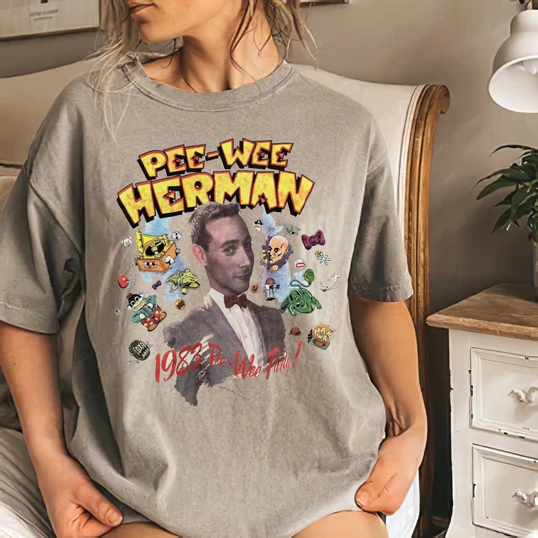 RIP Pee Wee Herman Shirt Paul Reubens Pee Wee Herman T-shirt - Etsy
