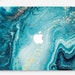 Marble MacBook Pro 16 Inch Turquoise Case MacBook 13 Air Case MacBook ...