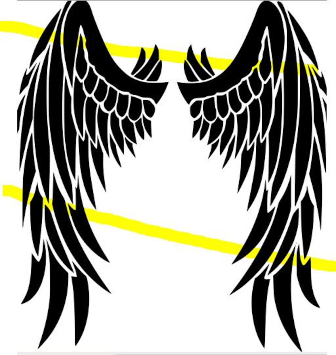 Angel Wings SVG, Digital Wings, Htv, Loved One, Heaven, Wings, Heaven ...