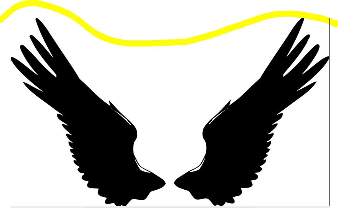 Angel Wings SVG, Digital Wings, Htv, Loved One, Heaven, Wings, Heaven ...