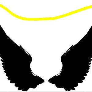 Angel Wings SVG, Digital Wings, Htv, Loved One, Heaven, Wings, Heaven ...