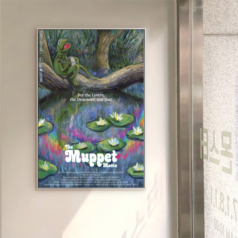 The Muppet Movie Film Classic Movie Canvas Poster Unframe - Etsy