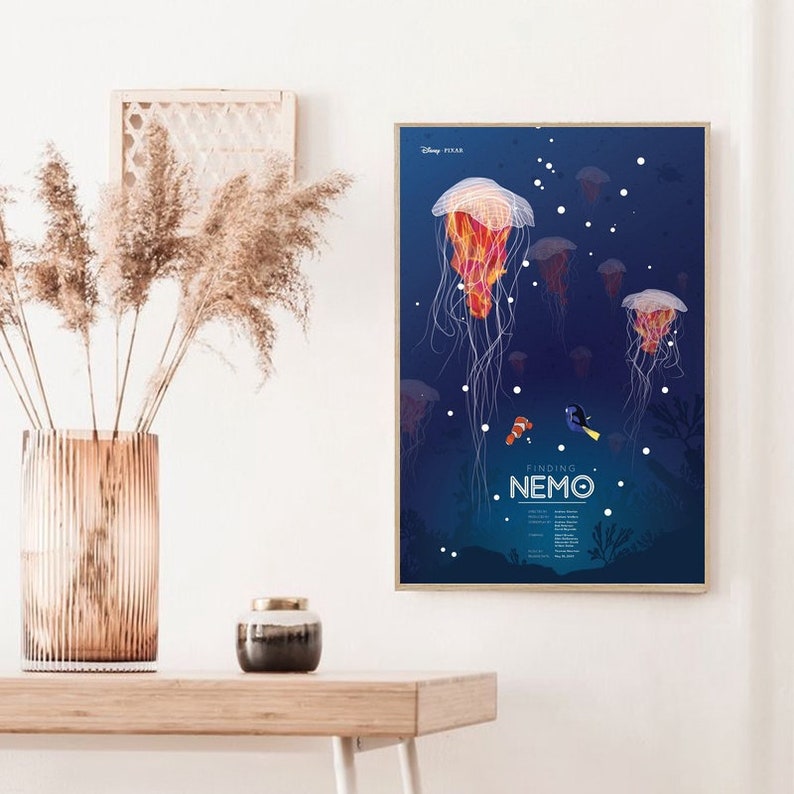 Finding Nemo Film Classic Movie Canvas Poster Unframe Multiple - Etsy