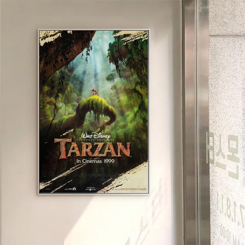 Tarzan 1999 Film Classic Movie Canvas Poster Unframe Multiple Choice ...