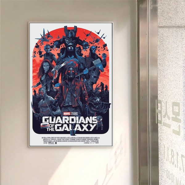 Guardians of the Galaxy Poster - Etsy