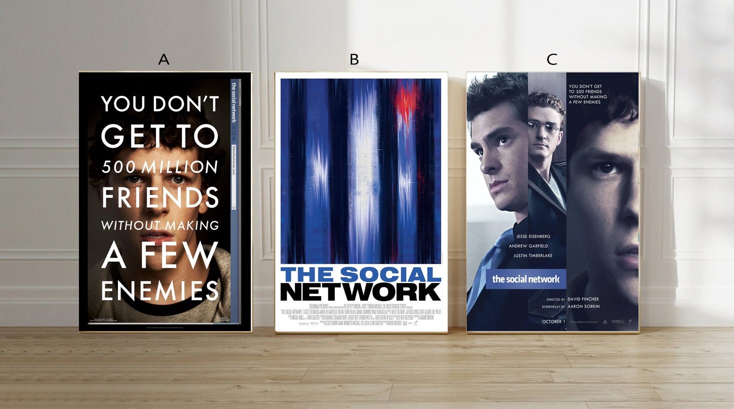 Justin Timberlake Social Network Poster
