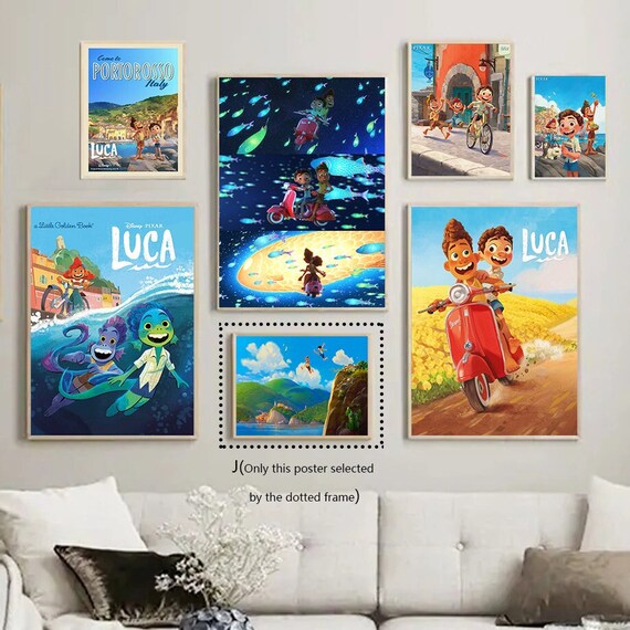 Luca Film Classic Movie Canvas Poster Unframe Multiple - Etsy