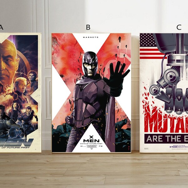 X Men Poster - Etsy