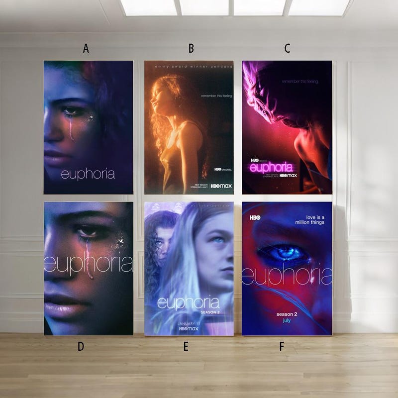 Euphoria Poster - Etsy